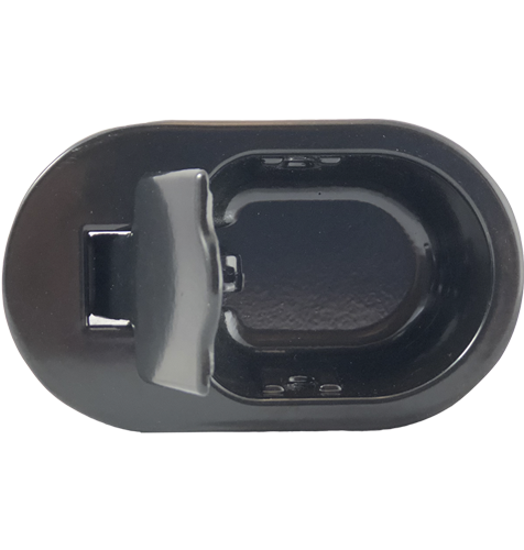 Repalcement Large Oval Black Metal Recliner Chair Handle | Only $18.00