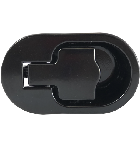 Repalcement Large Oval Black Metal Recliner Chair Handle | Only $18.00